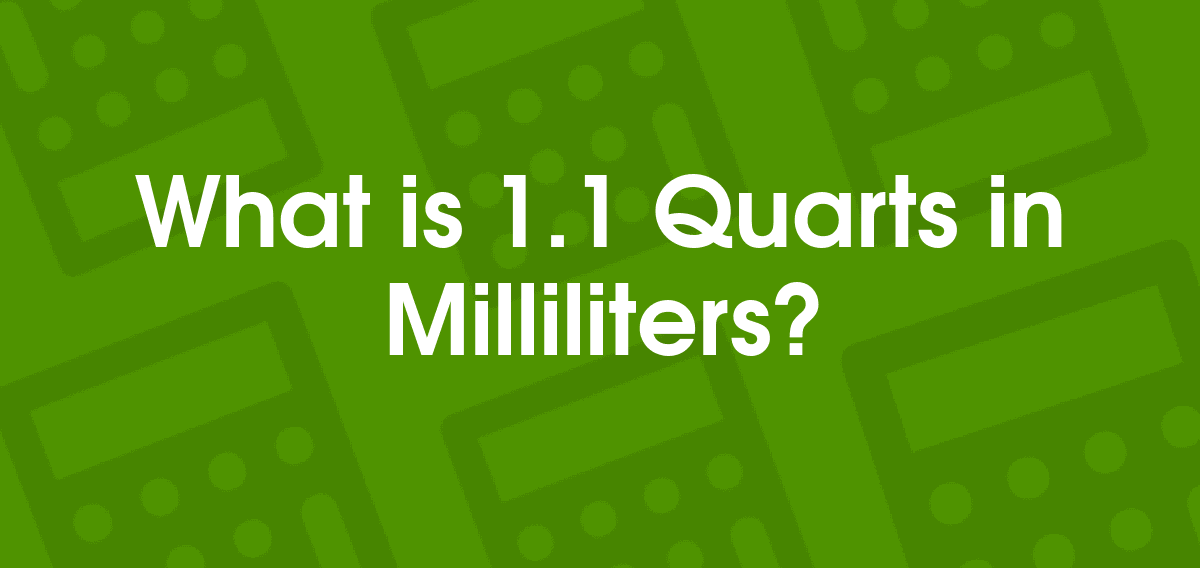 Printable Quarts To Milliliters Conversion Chart Metric 49 OFF